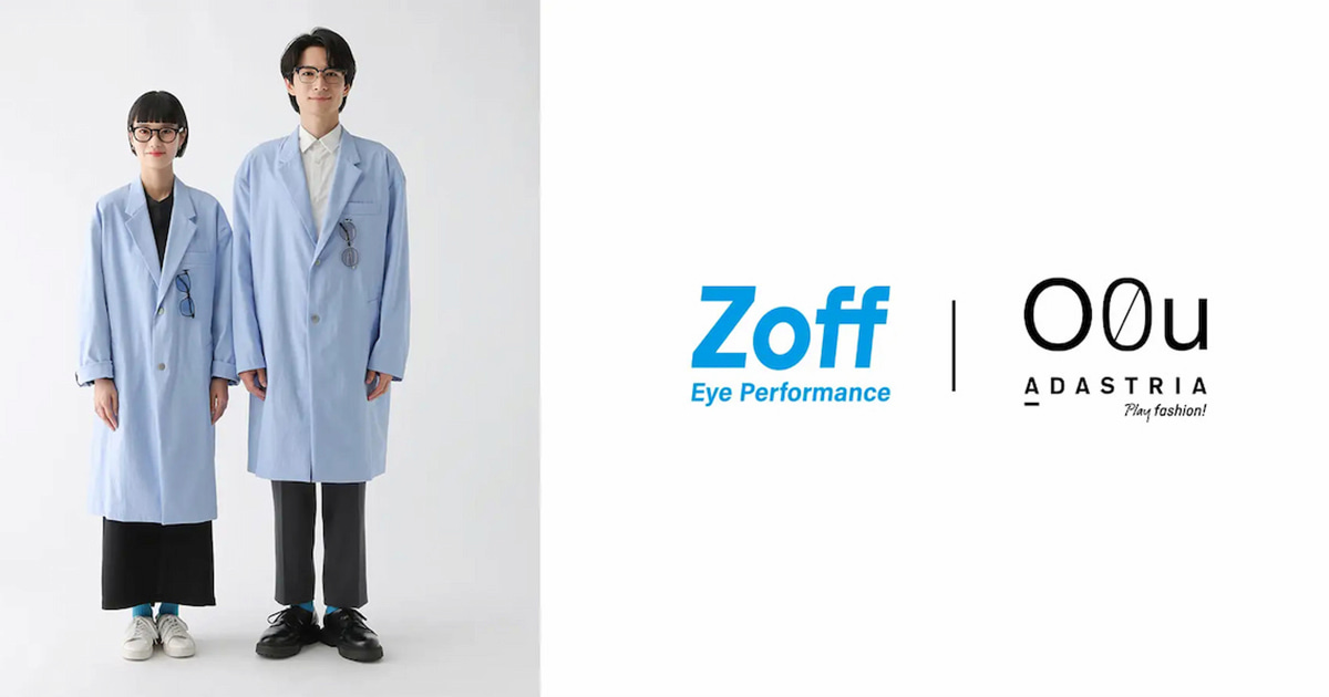 ZoffとアダストリアD2Cブランド「O0u」、新ユニフォームを共同開発